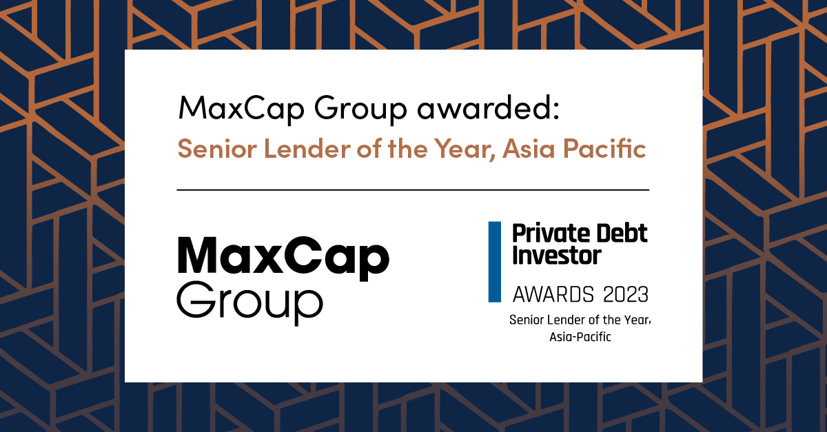 MaxCap Group awarded Senior Lender of the Year 2023 | MaxCap Group